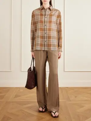 Matteau Plaid Long Sleeve Shirt