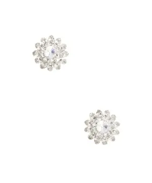 JENNIFER BEHR Crystal-embellished Silver-tone Earrings - No