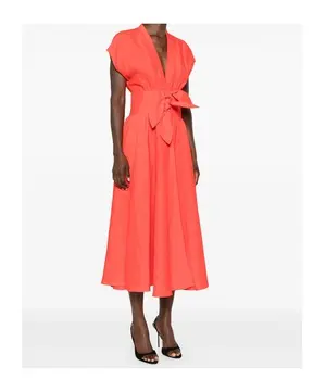 Alaïa V-neck Dress
