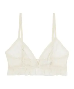 ERES Embroidered Mesh Triangle Bra - No