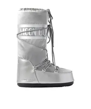 Moon Boot Metallic Shell And Pvc Snow Boots - No