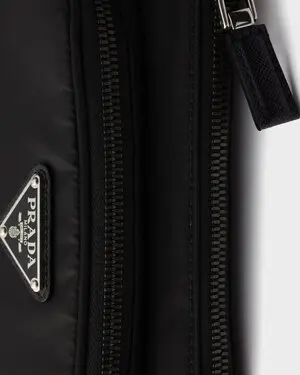 Prada Re-nylon And Saffiano Leather Shoulder Bag