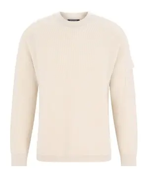 C.P. COMPANY Crew-neck Pullover - Eggshell