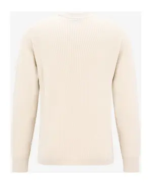 C.P. COMPANY Crew-neck Pullover - Eggshell