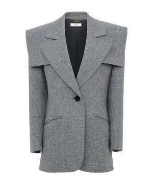 Chloé Structured Cape-detail Blazer