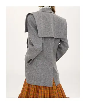 Chloé Structured Cape-detail Blazer