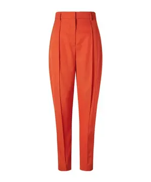 Stella McCartney Tapered Wool Pants - No
