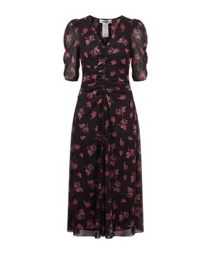 Diane Von Furstenberg Koren Short-sleeved Dress - Irisb Iris Falls