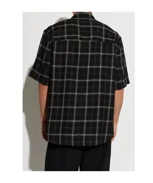 SONG FOR THE MUTE Plaid Short-sleeved Shirt