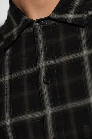 SONG FOR THE MUTE Plaid Short-sleeved Shirt