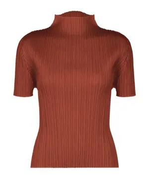 Issey Miyake Monthly Colors : September Shirt - Reddish Brown