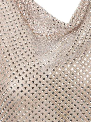 SELF-PORTRAIT Simple Sequin Maxi Dress