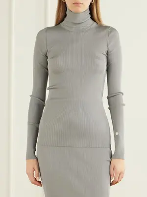 Stella McCartney Ribbed Turtleneck Sweater