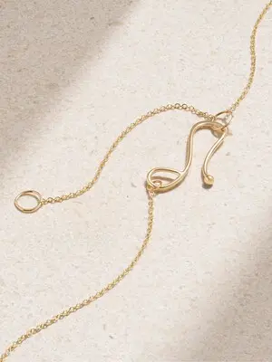 MELISSA JOY MANNING 14-karat Recycled Gold Diamond Necklace