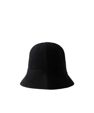 Nour Hammour Ribbed Bucket Hat - No