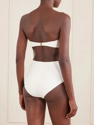 Zimmermann Indra Embroidered Swimsuit