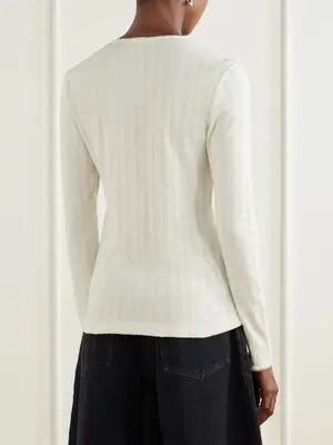 Simone Rocha Embellished Cotton Cardigan