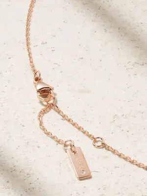 Messika 18-karat Rose Gold Diamond Necklace