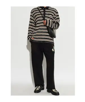 SONG FOR THE MUTE Elastic Waistband Sports Pants