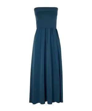 ERES Strapless Stretch-jersey Maxi Dress - Blue