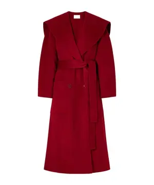 Ulla Johnson Double-breasted Coat - Red