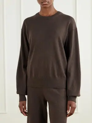 Eterne Cotton And Cashmere-blend Sweater