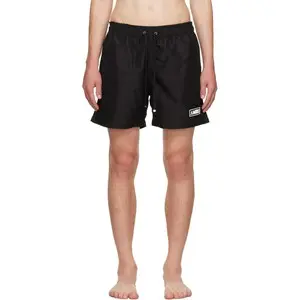 Amiri Logo-patch Drawstring Swim Shorts