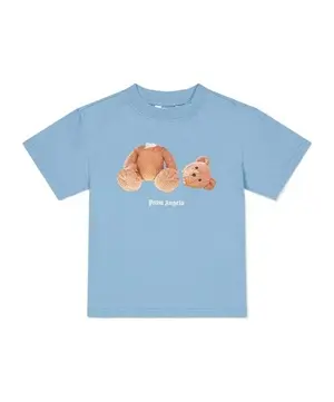 Palm Angels Bear Graphic T-shirt - Blue