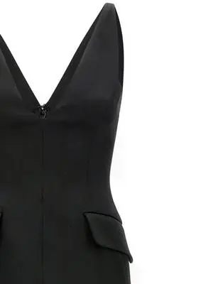 Sportmax V-neck Maxi Dress