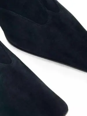Khaite Nevada Suede Ankle Boots