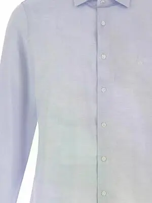 Michael Kors Micro-check Dobby-weave Shirt