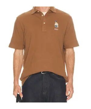 Polo Ralph Lauren Bear-embroidered Polo Shirt
