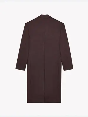 Saint Laurent Double-breasted Long Coat