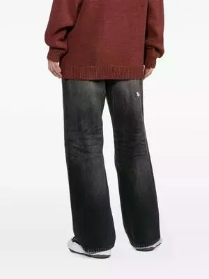 Mihara Yasuhiro Layered-detail Jeans