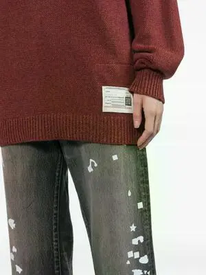 Mihara Yasuhiro Layered-detail Jeans