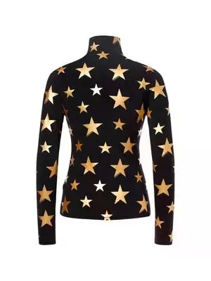 Goldbergh Lunaria Star-print Half-zip Sweatshirt