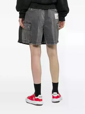 Mihara Yasuhiro Combined Skirt Cargo Short