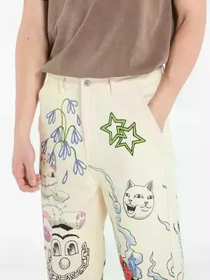RIPNDIP Travis Straight-leg Trousers