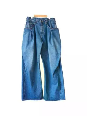 KHOKI Pleated 3d-cut Jeans