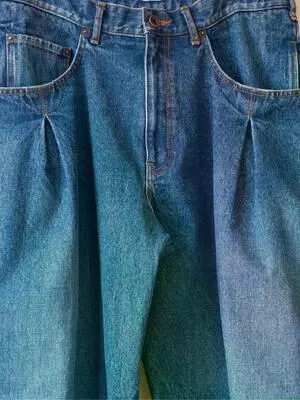 KHOKI Pleated 3d-cut Jeans