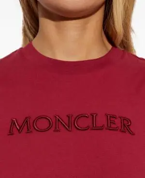 Moncler Embroidered Logo T-shirt