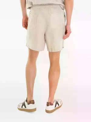 BRAM’S FRUIT Garden Hose Linen Shorts