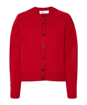 RÓHE Classic Cardigan - Red
