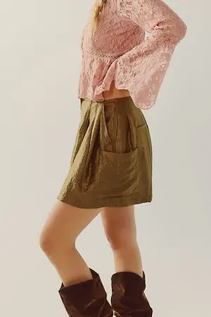 Free People Love Street Trouser Shorts