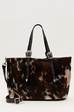 Free People Lidia Ponyhair Tote