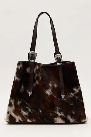 Free People Lidia Ponyhair Tote