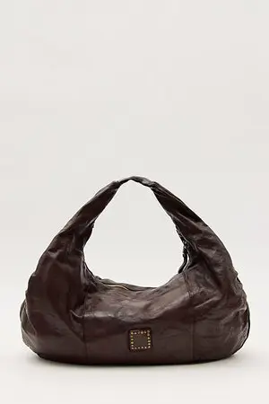 CAMPOMAGGI Oversized Shoulder Bag - Brown