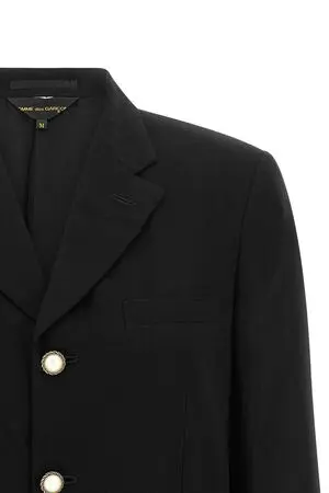 Comme Des Garçons Single Breasted Blazer