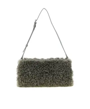 Stella McCartney Side Logo Detailed Shoulder Bag - Grey