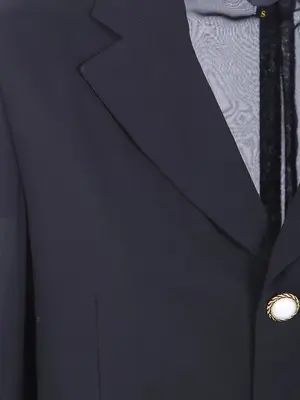 Comme Des Garçons Long-sleeve Blazer
